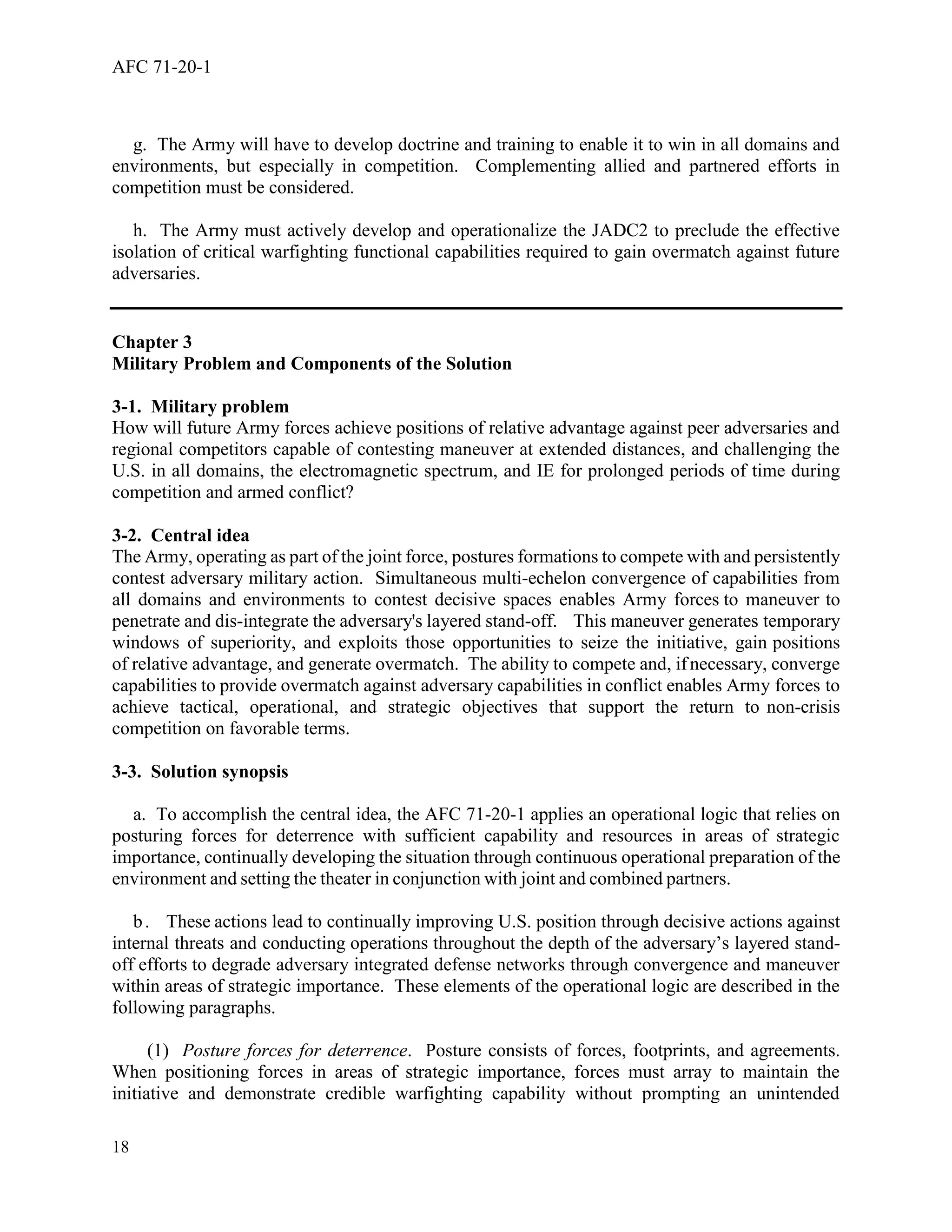 Army Futures Command Concept for Maneuver in Multi Domain Operations ...