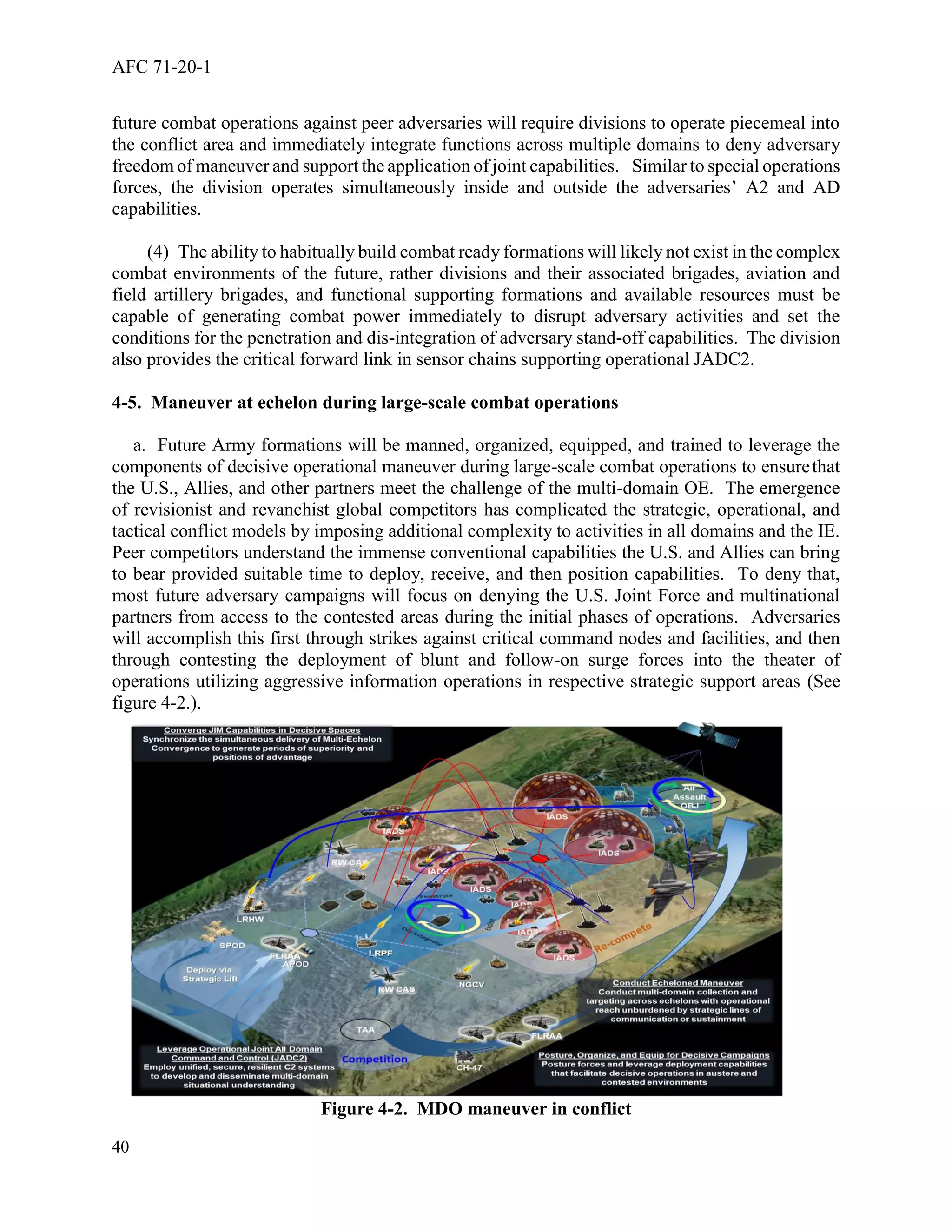Army Futures Command Concept for Maneuver in Multi Domain Operations ...