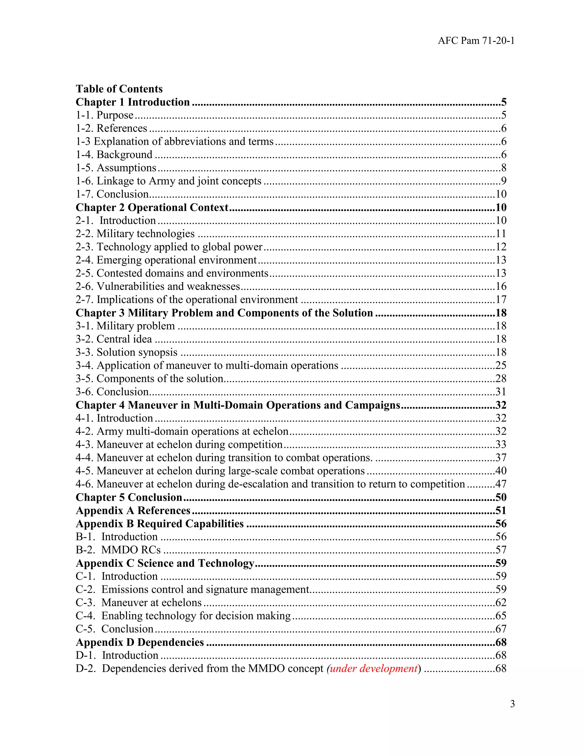 Army Futures Command Concept for Maneuver in Multi Domain Operations ...