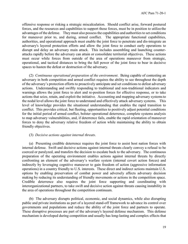 Army Futures Command Concept for Maneuver in Multi Domain Operations ...