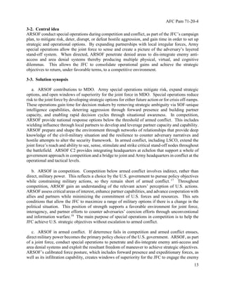 Army Futures Command Concept for Special Operations 2028 | PDF