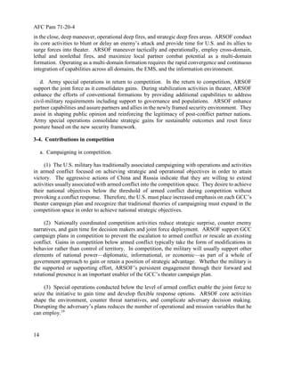 Army Futures Command Concept for Special Operations 2028 | PDF