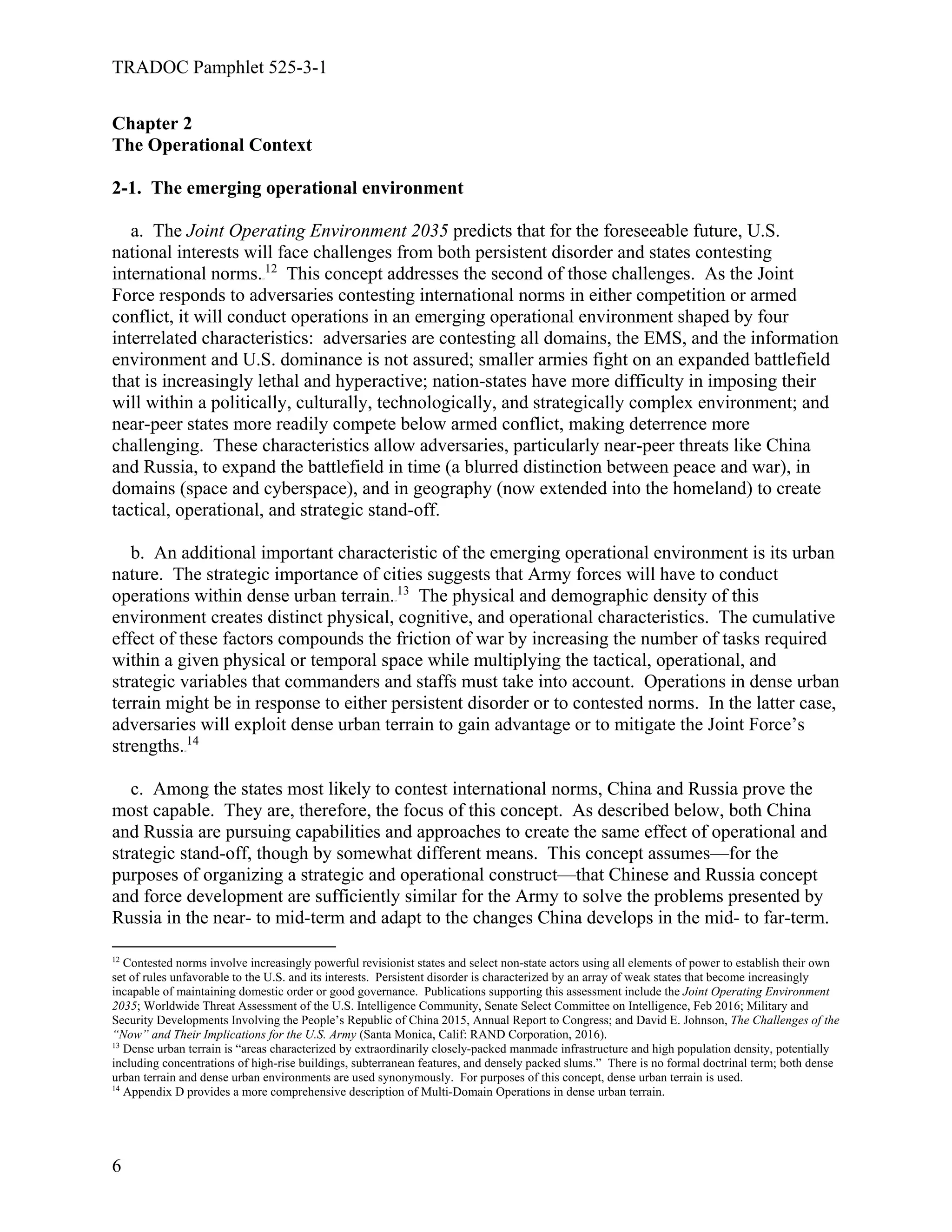 Army in multi domain operations 2028 | PDF