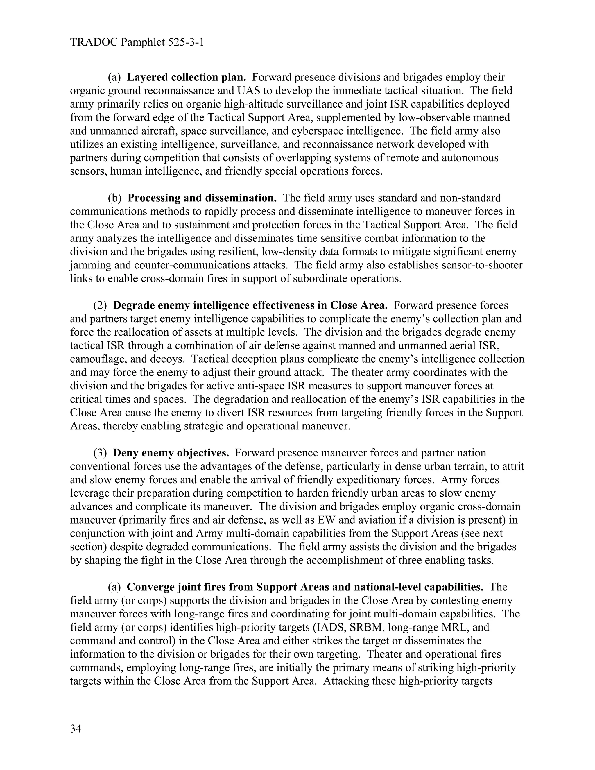 Army in multi domain operations 2028 | PDF