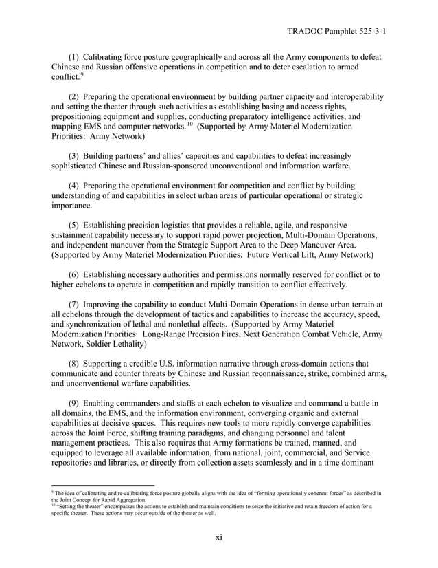 Army in multi domain operations 2028 | PDF | Defense Industry | Industries