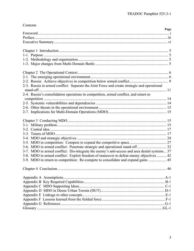Army in multi domain operations 2028 | PDF | Defense Industry | Industries