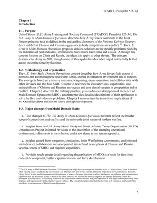 Army in multi domain operations 2028 | PDF
