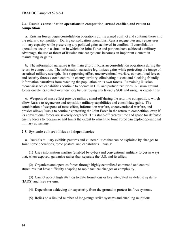 Army in multi domain operations 2028 | PDF | Defense Industry | Industries