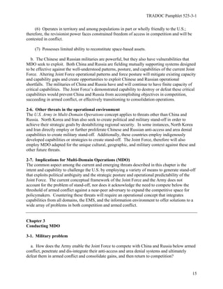 Army in multi domain operations 2028 | PDF