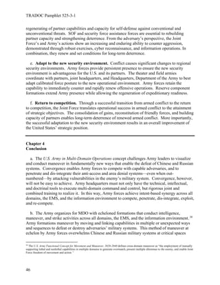 Army in multi domain operations 2028 | PDF