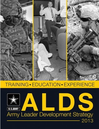 Army Leadership Development Framework | PDF | Defense Industry | Industries