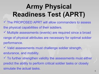 U.S. Army PRT Brief | PPT