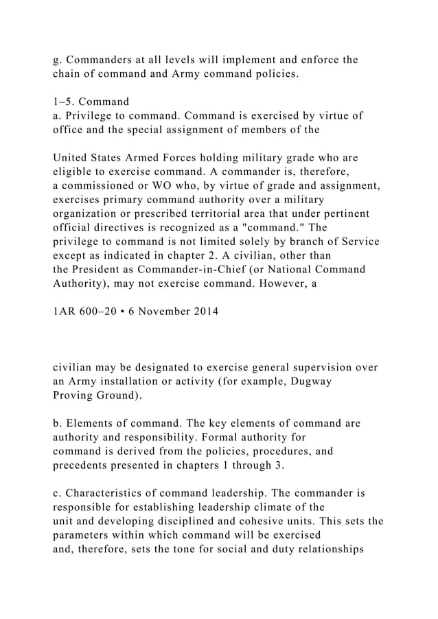 Army Regulation 600–20Personnel–GeneralArmyCommand.docx