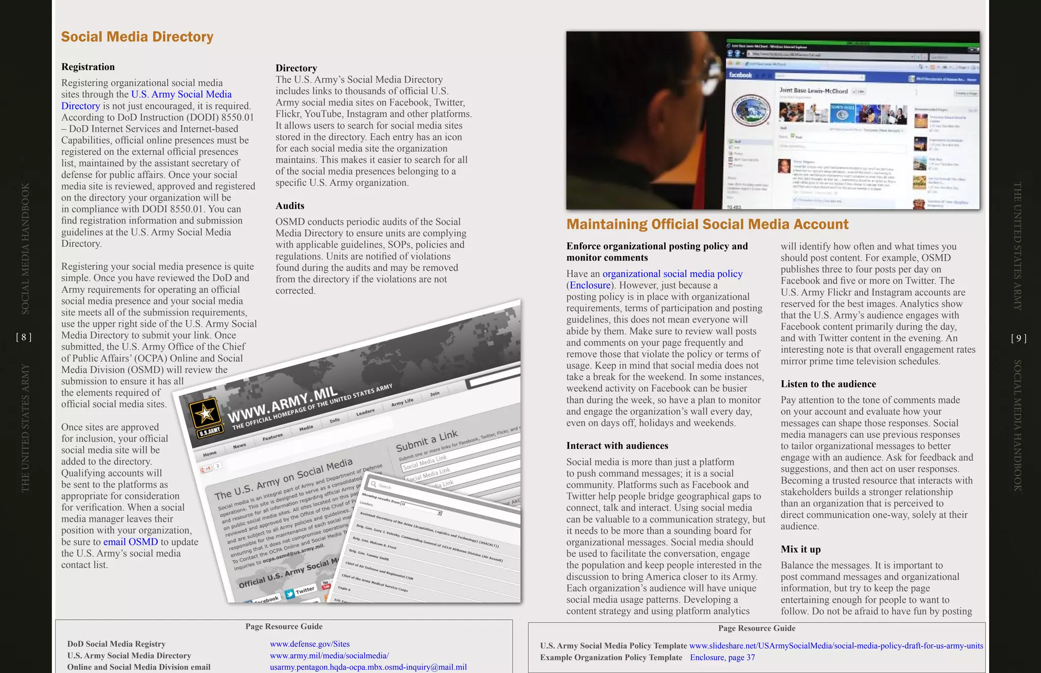 The United States Army Social Media Handbook 2016 | PDF
