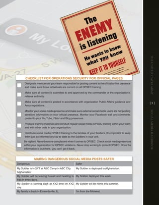 Army Social Media Handbook 2011 | PDF