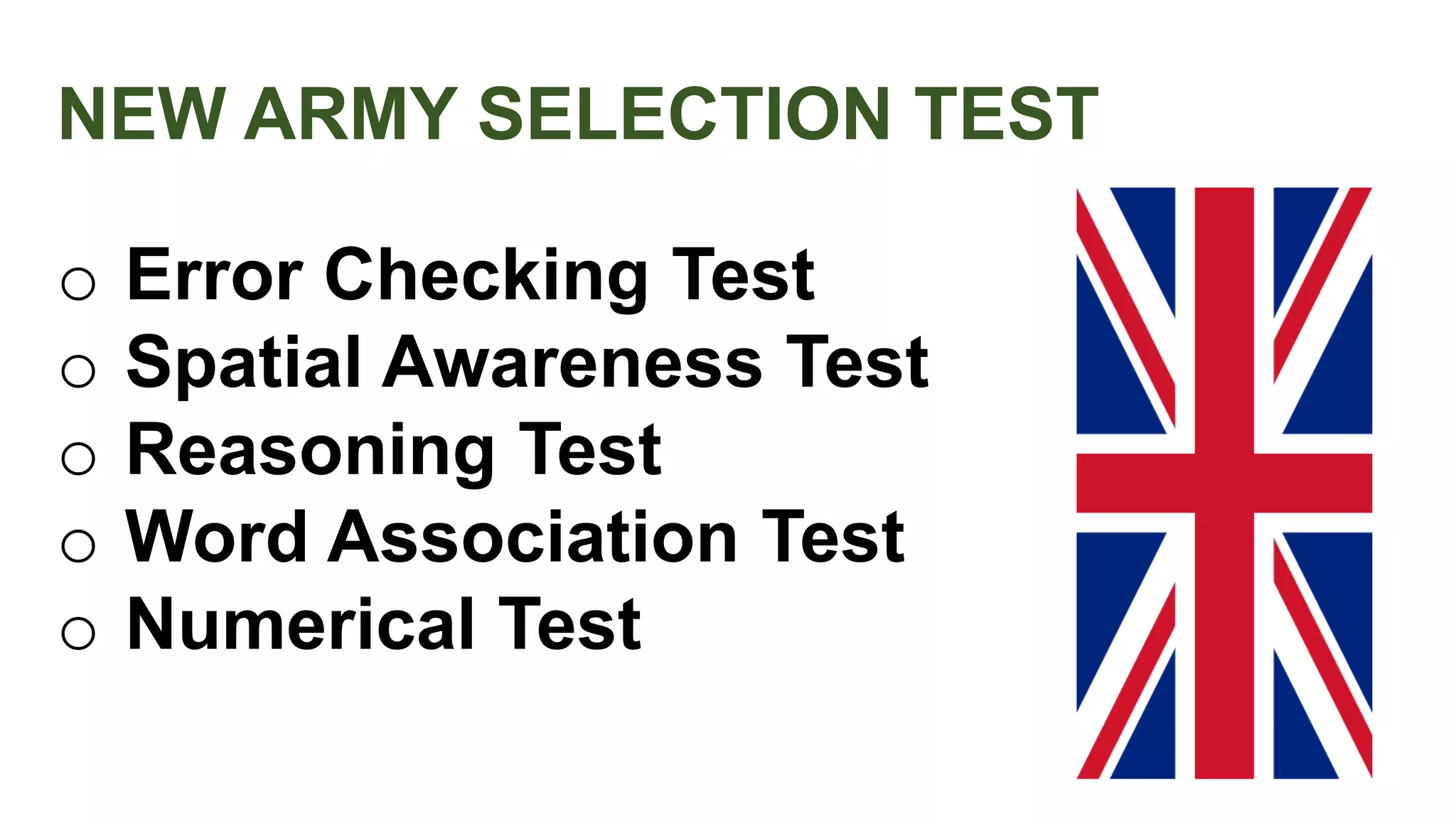 ARMY TESTS - How To PASS the (NEW) British Army Selection Tests that ...