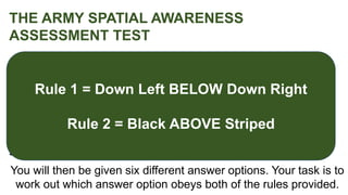 ARMY TESTS - How To PASS the (NEW) British Army Selection Tests that ...
