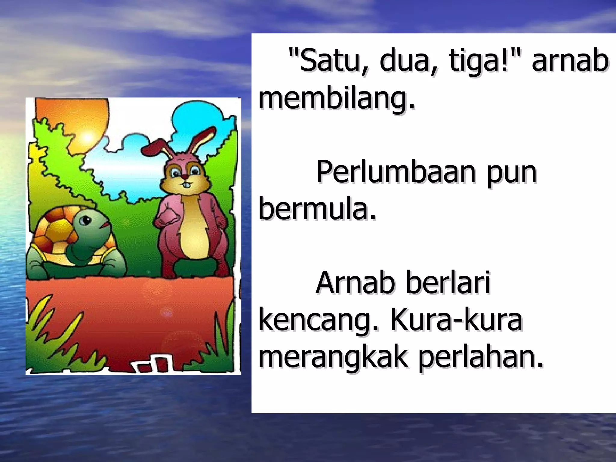 Arnab dengan kura kura | PPT