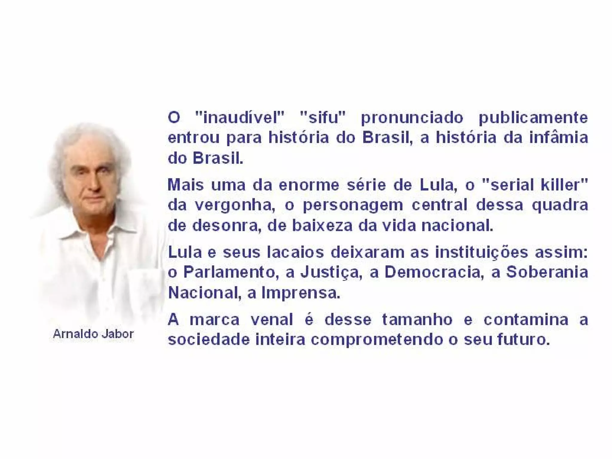 Arnaldo jabor | PPS