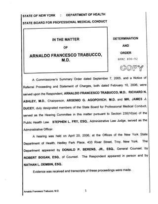 Urology Specialist Arnaldo Trabucco | PDF