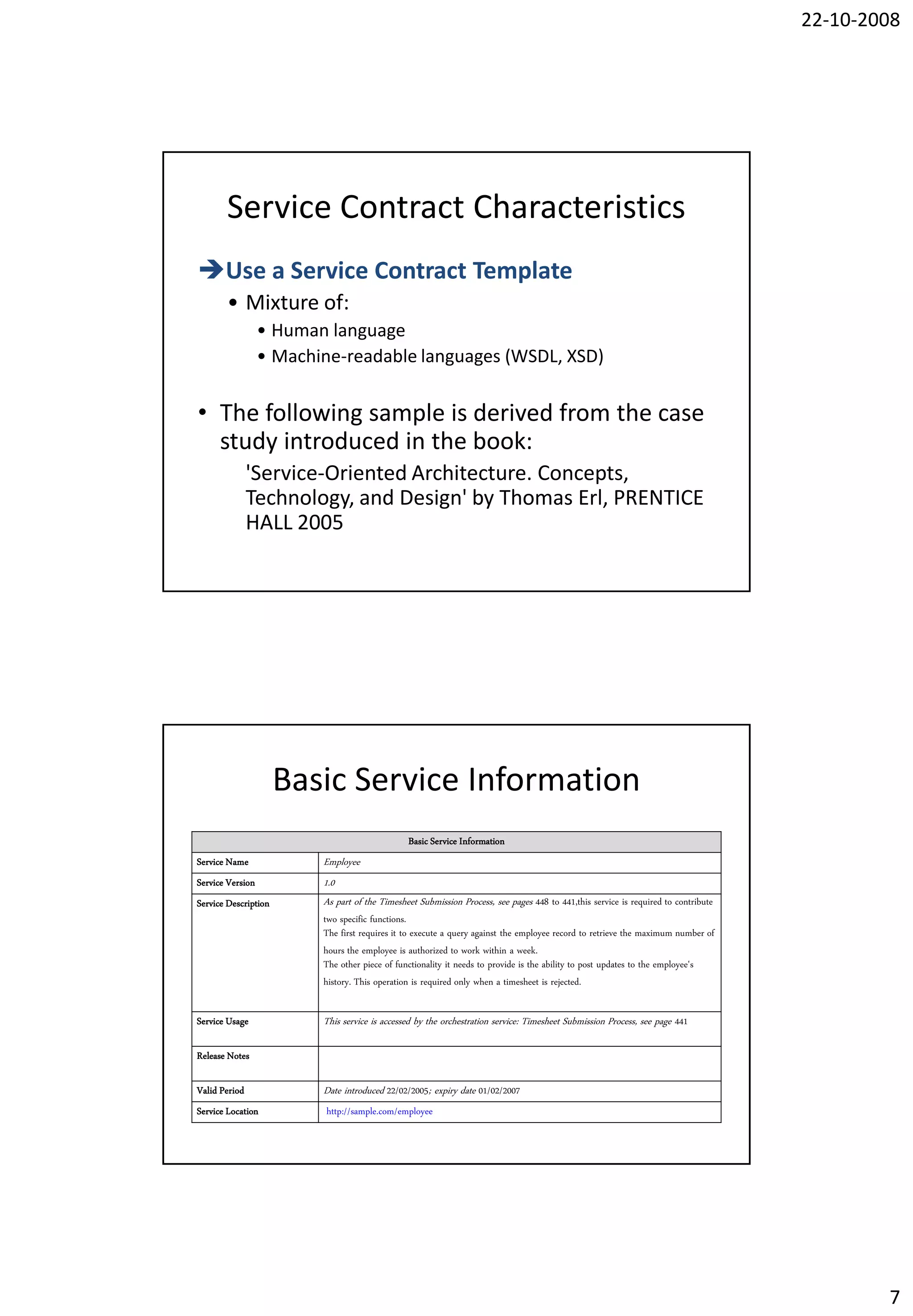 Arnaud Simon Service Contract Template | PDF