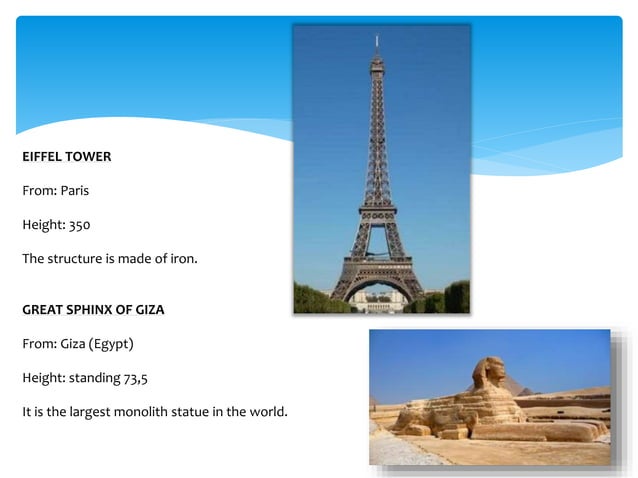 The most important buildings in the world | PPTX