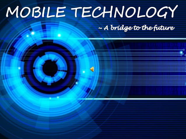 Mobile technology | PPT