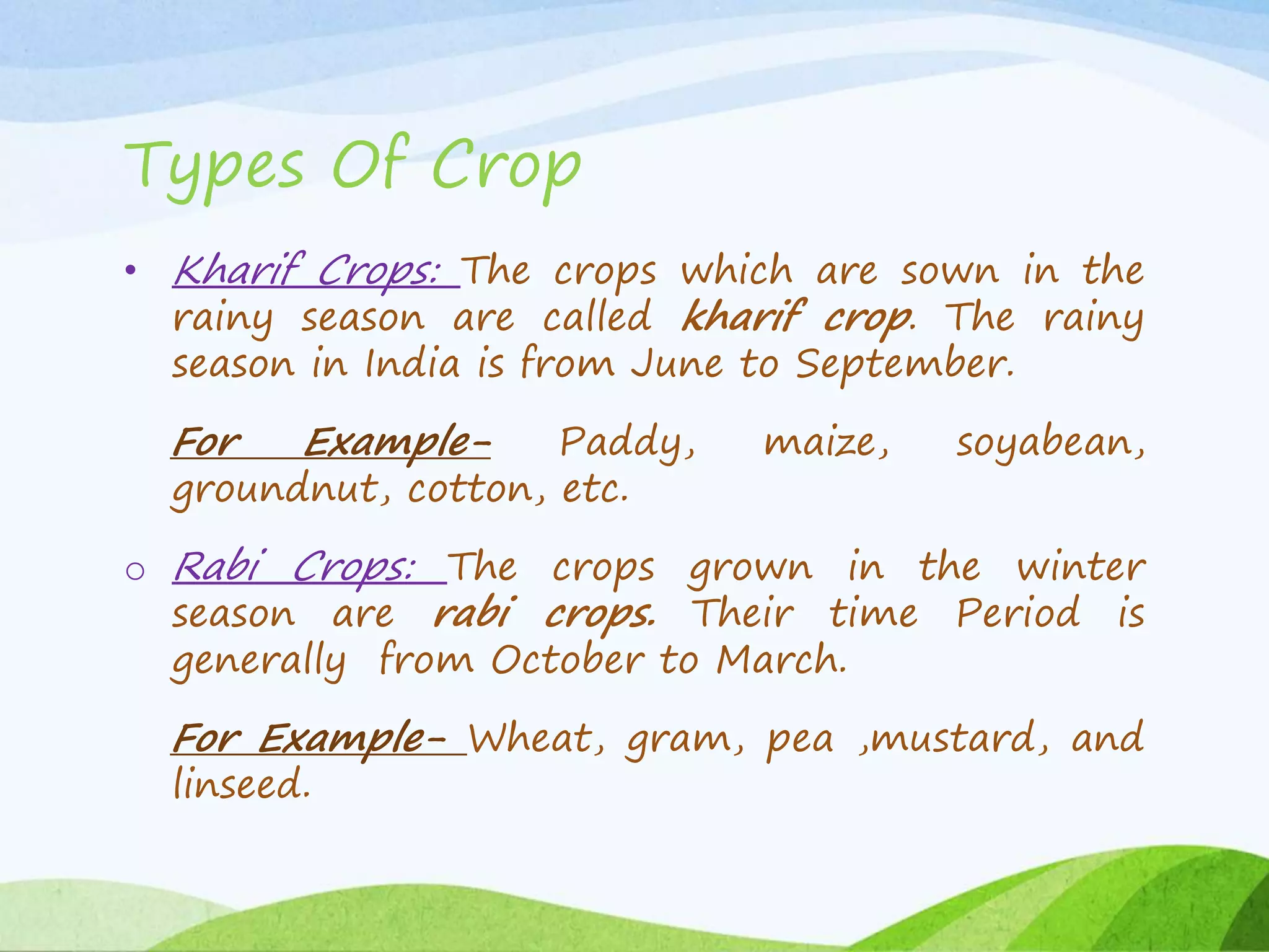 indian crop system | PPTX