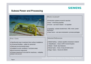 Energy Efficient Solutions for FPSO Applications | PPT
