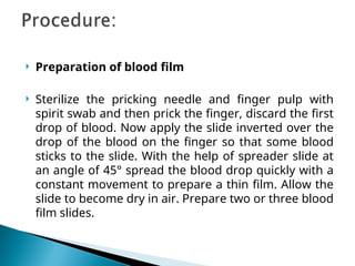 Arneth count Demonstration hematology presentation | PPT