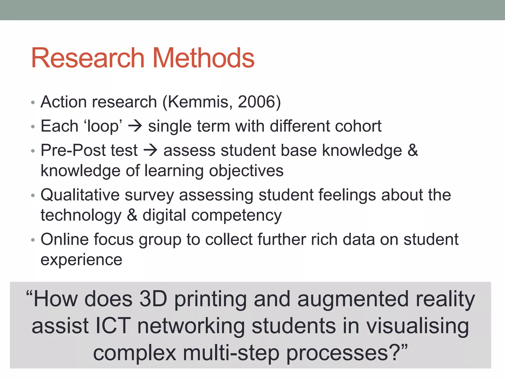 Teaching Complex Theoretical Multi-Step Problems in ICT Networking ...
