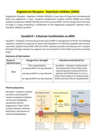 ARNI in Heart Failure Management | PDF | Heart and Cardiovascular ...