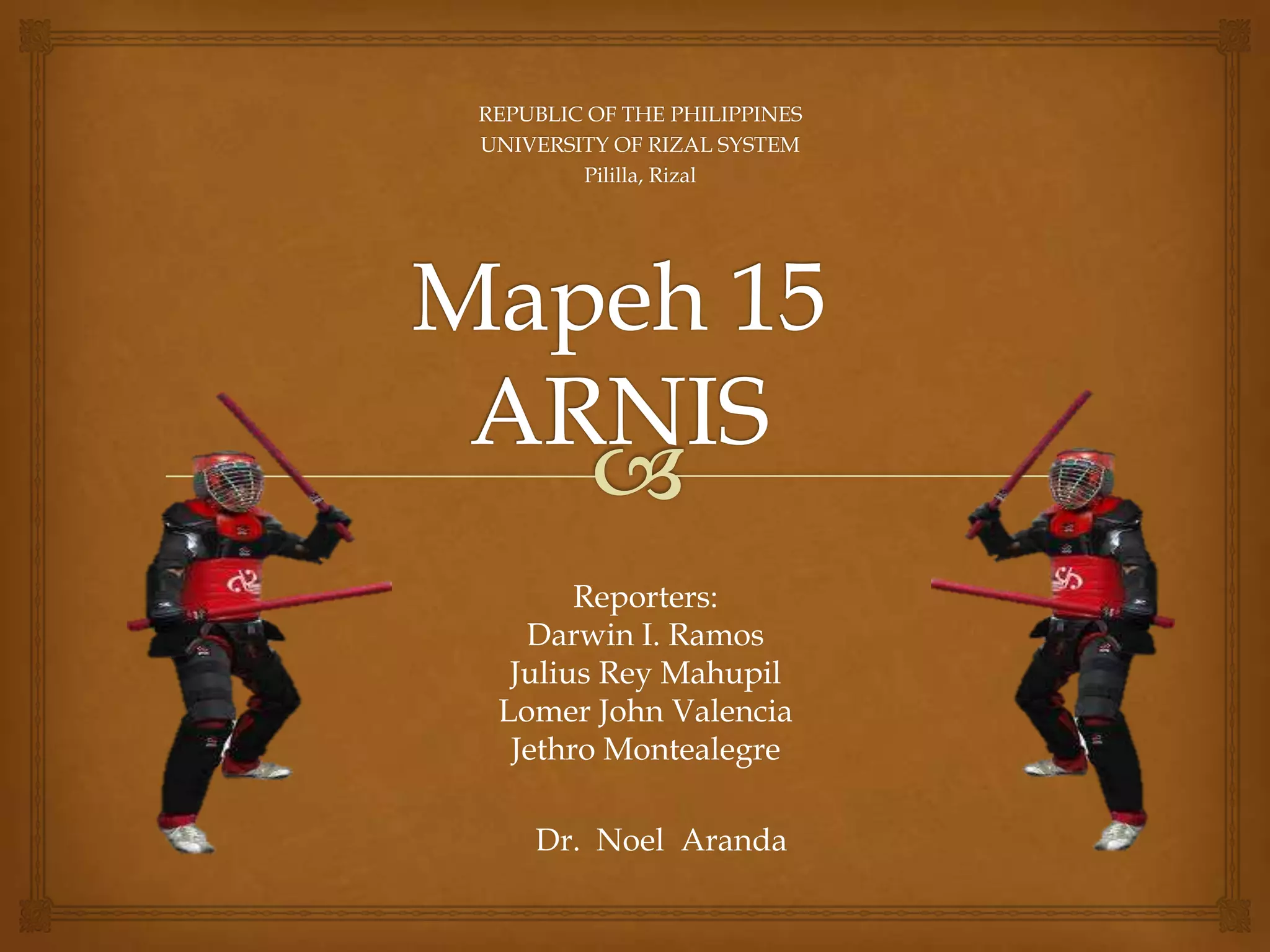 Arnis | PPTX
