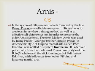 Arnis | PPTX