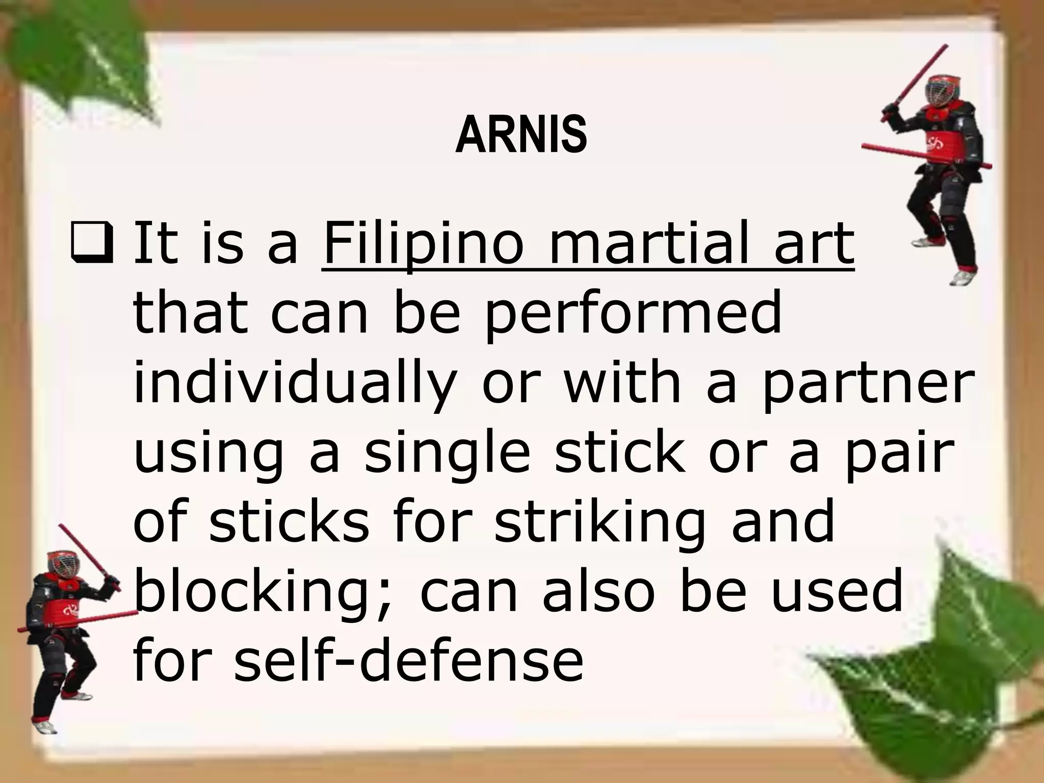 ARNIS | PPTX