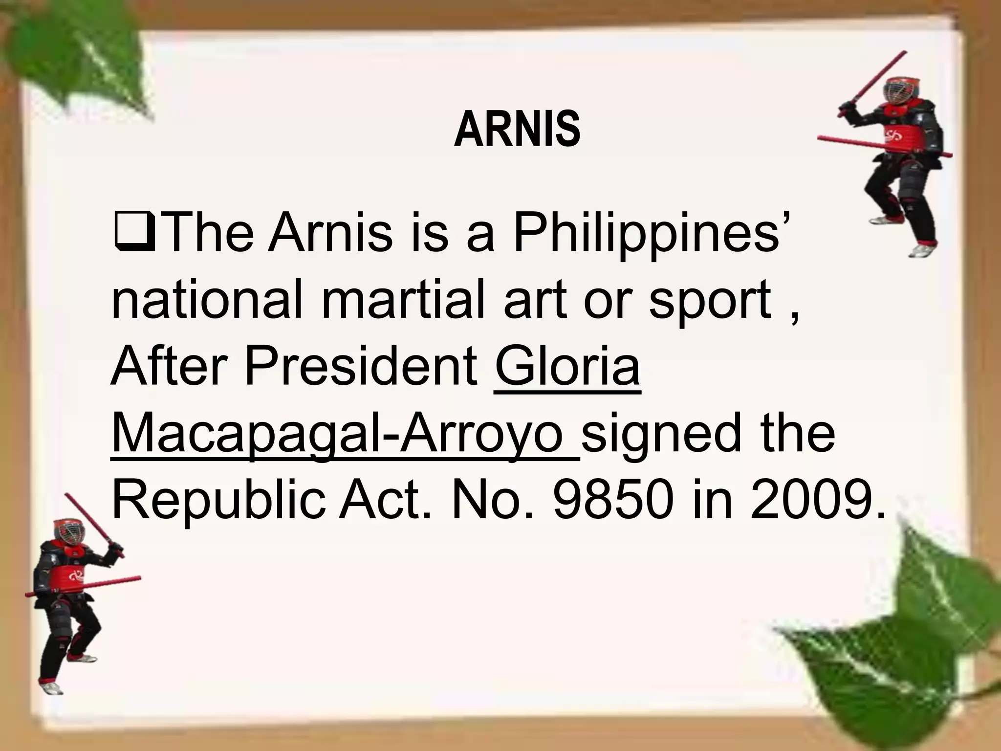 ARNIS | PPTX
