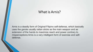Arnis | PPTX