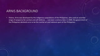 Arnis | PPT