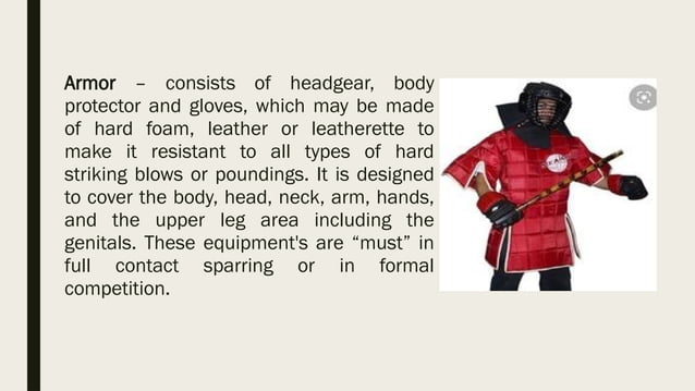 ARNIS-PPT-Equipments-And-Attire.pptx-arnis | PPTX