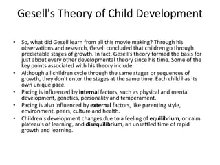 Arnold gessell pp | PPTX