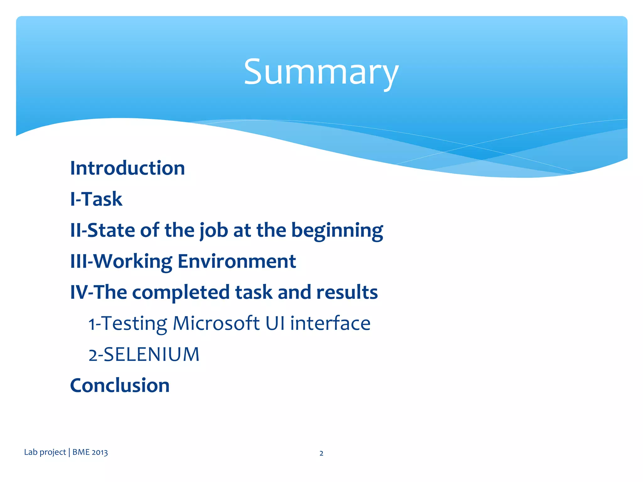 Ui Testing Frameworks And The Coded Ui Testing Paradigm Ppt