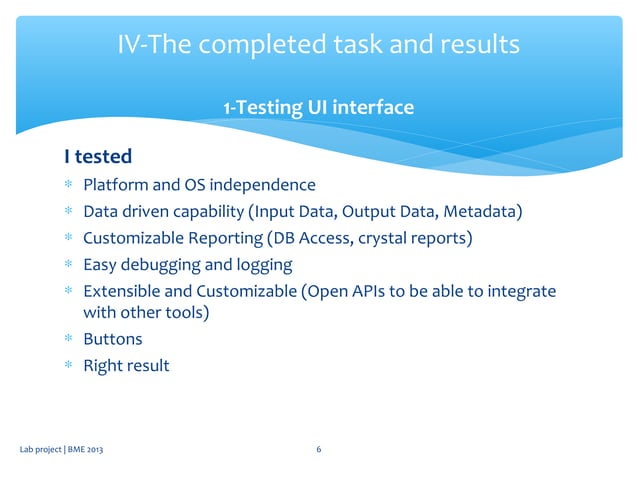 Ui Testing Frameworks And The Coded Ui Testing Paradigm Ppt
