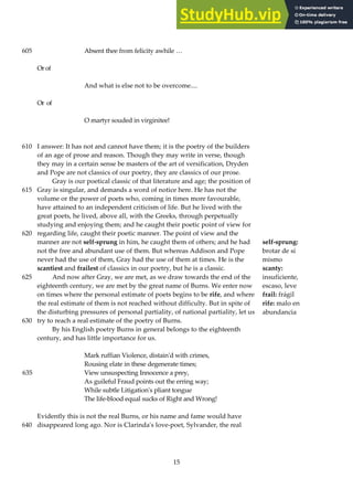 Arnold Study Of Poetry | PDF