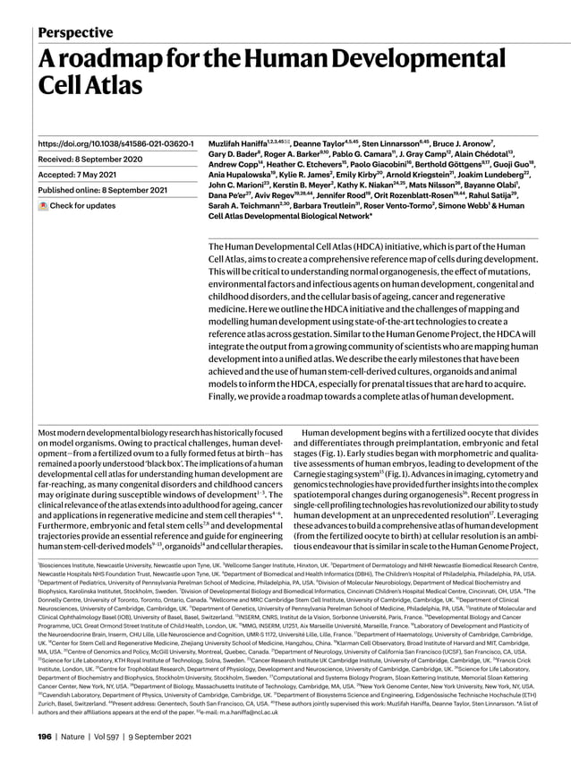 A roadmap for the human development | PDF