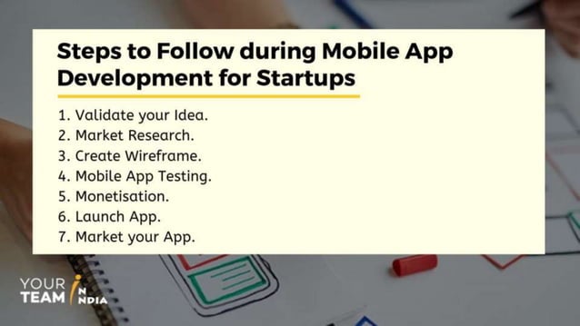 A Roadmap To Mobile App Development For Startups Ppt
