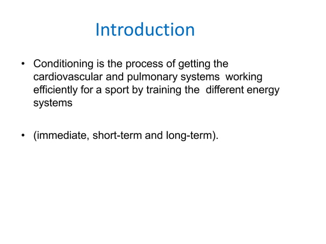 Arobic and anaerobic conditioning | PPTX