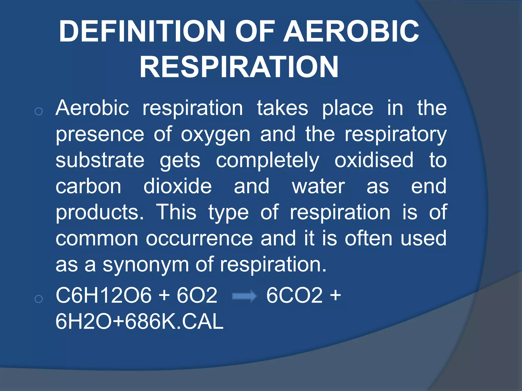 Arobic and anerobic respiration | PPTX