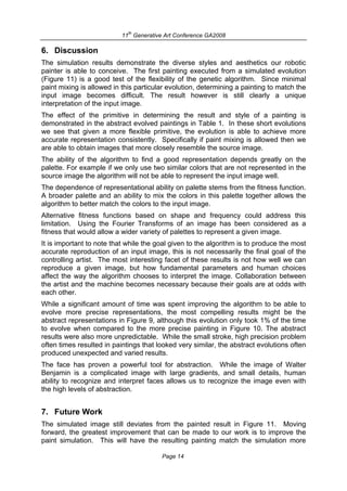 A robotic system for interpreting images into painted artwork | PDF ...