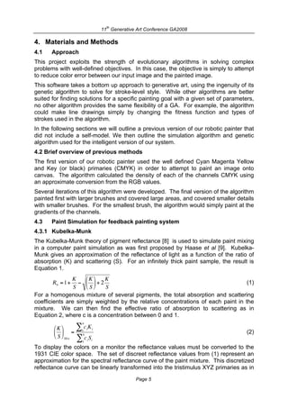 A robotic system for interpreting images into painted artwork | PDF ...