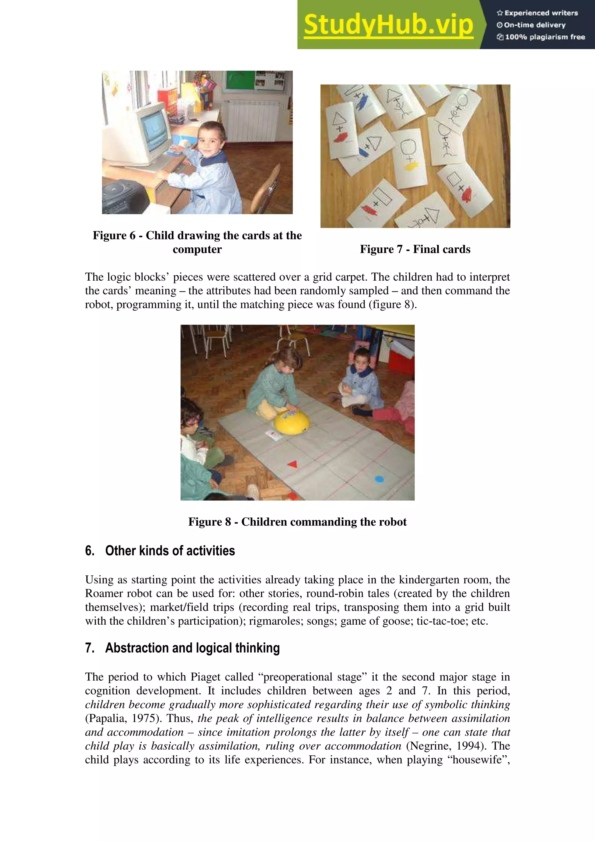 A Robot In Kindergarten | PDF